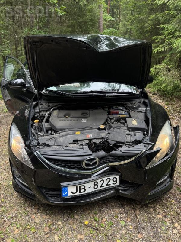 Melns Mazda 6 2012 Rīga, ar dzinēja tilpumu 2.00 L un nobraukumu 119 tūkst. km par 1300 €, foto 2 vietnē AUTOMOTO.COM.LV