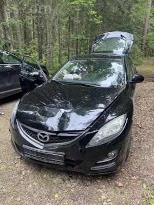Black Mazda 6 2012 in Riga, with an engine capacity of 2.00 L and mileage of 119 thousand km for 1300 €, photo 6 on AUTOMOTO.COM.LV