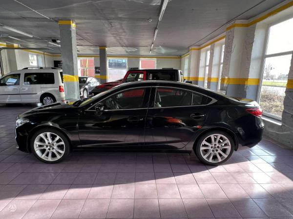 Melns Mazda 6 2013 Klaipėda, ar dzinēja tilpumu 2.49 L un nobraukumu 168 tūkst. km par 4500 €, foto 2 vietnē AUTOMOTO.COM.LV