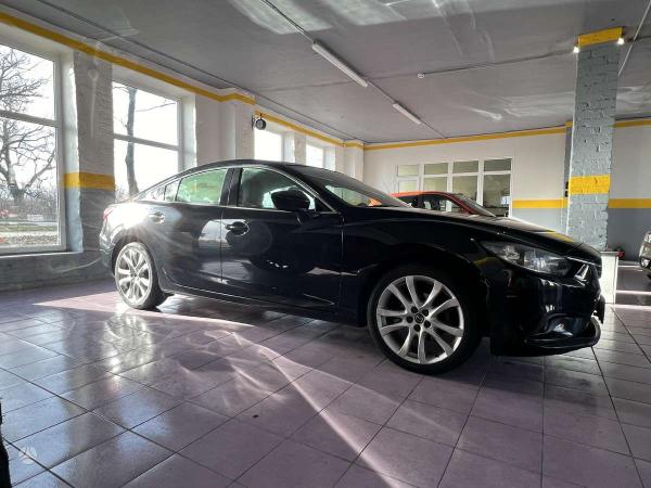 Melns Mazda 6 2013 Klaipėda, ar dzinēja tilpumu 2.49 L un nobraukumu 168 tūkst. km par 4500 €, foto 5 vietnē AUTOMOTO.COM.LV