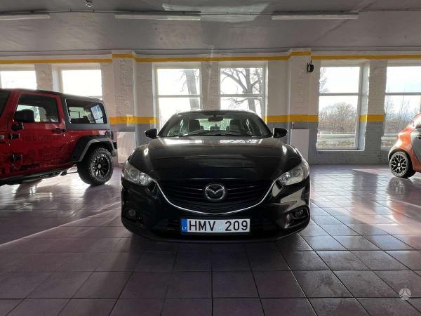 Melns Mazda 6 2013 Klaipėda, ar dzinēja tilpumu 2.49 L un nobraukumu 168 tūkst. km par 4500 €, foto 6 vietnē AUTOMOTO.COM.LV