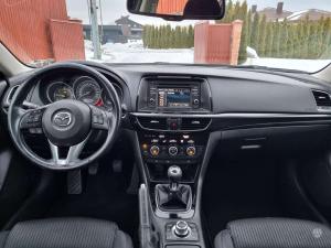 Black Mazda 6 2013 in Alytus, with an engine capacity of 2.19 L and mileage of 248 thousand km for 3200 €, photo 9 on AUTOMOTO.COM.LV