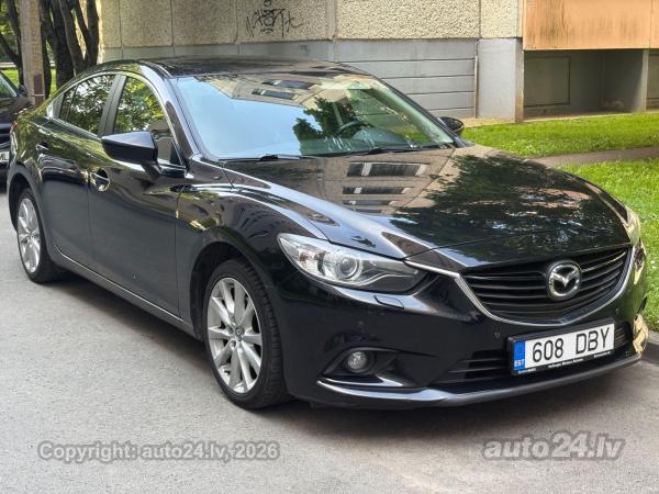 Black Mazda 6 2013 in Tallinn, with an engine capacity of 2.00 L and mileage of 131 thousand km for 8000 €, photo 1 on AUTOMOTO.COM.LV