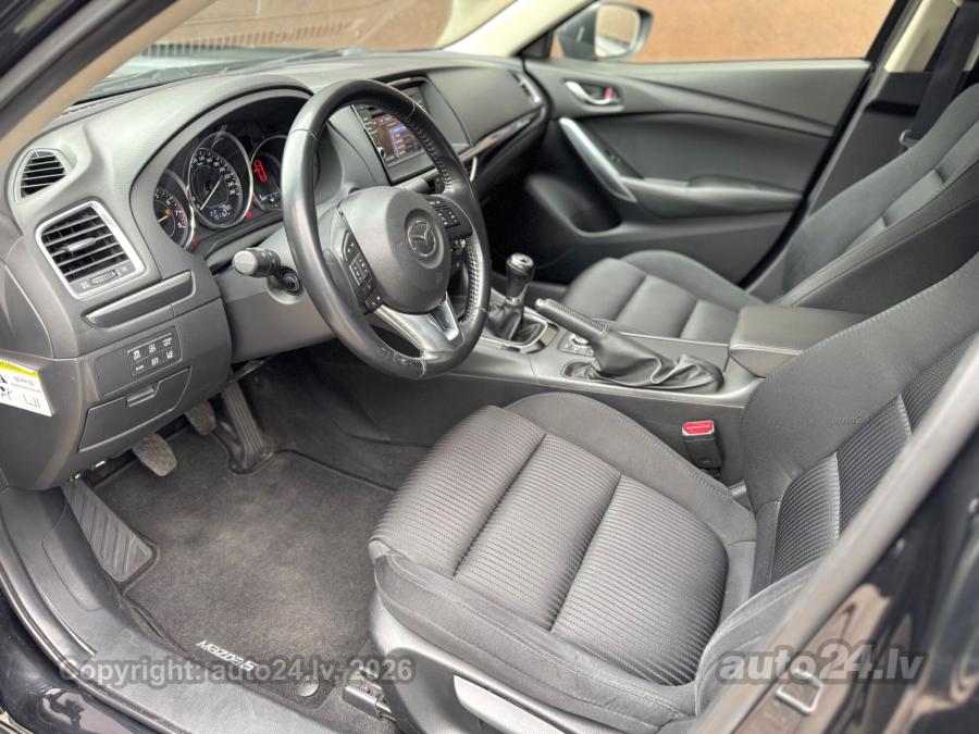 Melns Mazda 6 2013 Tallina, ar dzinēja tilpumu 2.00 L un nobraukumu 131 tūkst. km par 7990 €, foto 10 vietnē AUTOMOTO.COM.LV