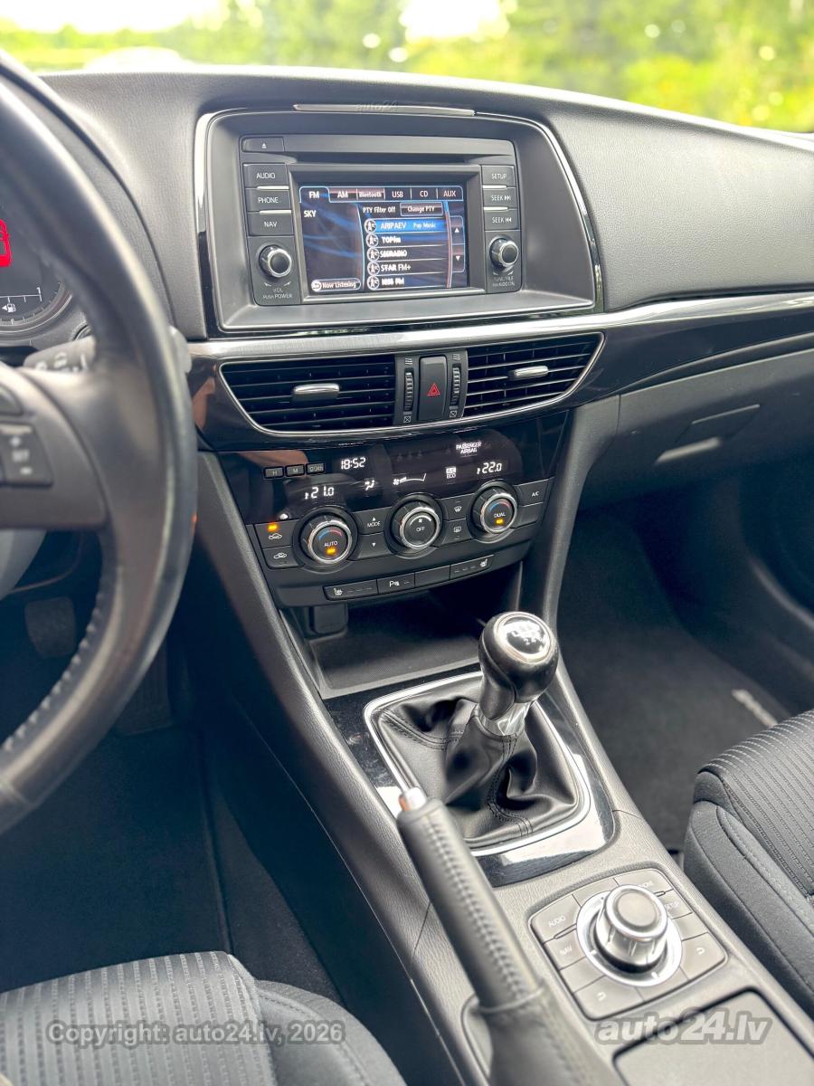 Melns Mazda 6 2013 Tallina, ar dzinēja tilpumu 2.00 L un nobraukumu 131 tūkst. km par 7990 €, foto 14 vietnē AUTOMOTO.COM.LV