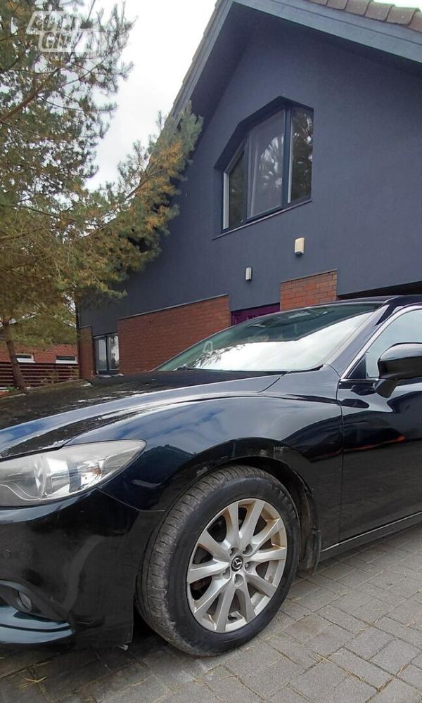 Black Mazda 6 2013 in Klaipeda, with an engine capacity of 2.20 L and mileage of 269 thousand km for 4100 €, photo 5 on AUTOMOTO.COM.LV