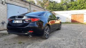 Melns Mazda 6 2014 Viļņa, ar dzinēja tilpumu 2.19 L un nobraukumu 299 tūkst. km par 3250 €, foto 3 vietnē AUTOMOTO.COM.LV