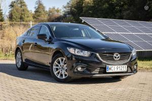 Melns Mazda 6 2014 Viļņa, ar dzinēja tilpumu 2.49 L un nobraukumu 188 tūkst. km par 8950 €, foto  vietnē AUTOMOTO.COM.LV