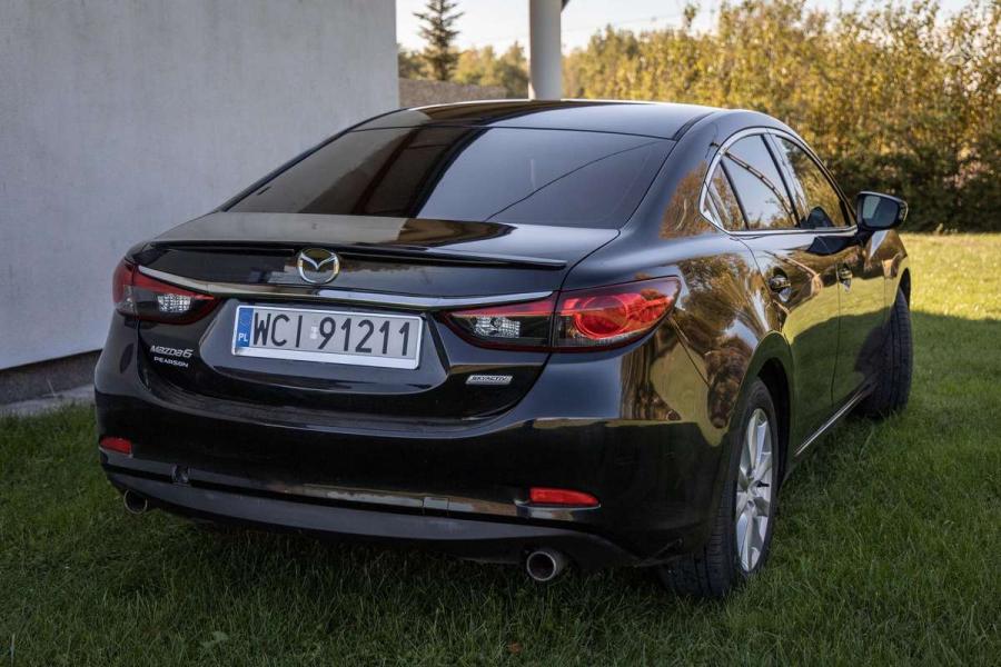 Melns Mazda 6 2014 Viļņa, ar dzinēja tilpumu 2.49 L un nobraukumu 188 tūkst. km par 8950 €, foto 4 vietnē AUTOMOTO.COM.LV