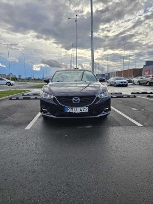 Black Mazda 6 2015 in Kaunas, with an engine capacity of 2.49 L and mileage of 145 thousand km for 7900 €, photo 3 on AUTOMOTO.COM.LV