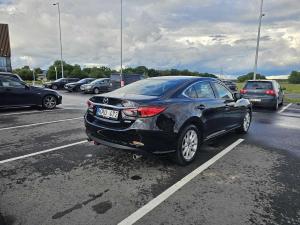 Black Mazda 6 2015 in Kaunas, with an engine capacity of 2.49 L and mileage of 145 thousand km for 7900 €, photo 8 on AUTOMOTO.COM.LV