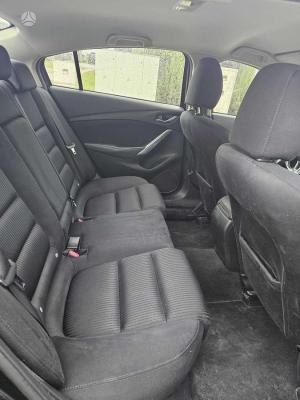 Black Mazda 6 2015 in Kaunas, with an engine capacity of 2.49 L and mileage of 145 thousand km for 7900 €, photo 14 on AUTOMOTO.COM.LV
