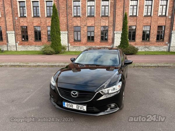 Melns Mazda 6 2015 Tallina, ar dzinēja tilpumu 2.50 L un nobraukumu 109 tūkst. km par 9600 €, foto 1 vietnē AUTOMOTO.COM.LV