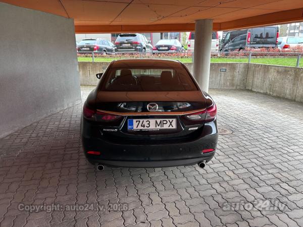 Black Mazda 6 2016 in Tallinn, with an engine capacity of 2.00 L and mileage of 100 thousand km for 12900 €, photo 3 on AUTOMOTO.COM.LV