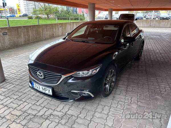 Black Mazda 6 2016 in Tallinn, with an engine capacity of 2.00 L and mileage of 100 thousand km for 12900 €, photo 5 on AUTOMOTO.COM.LV