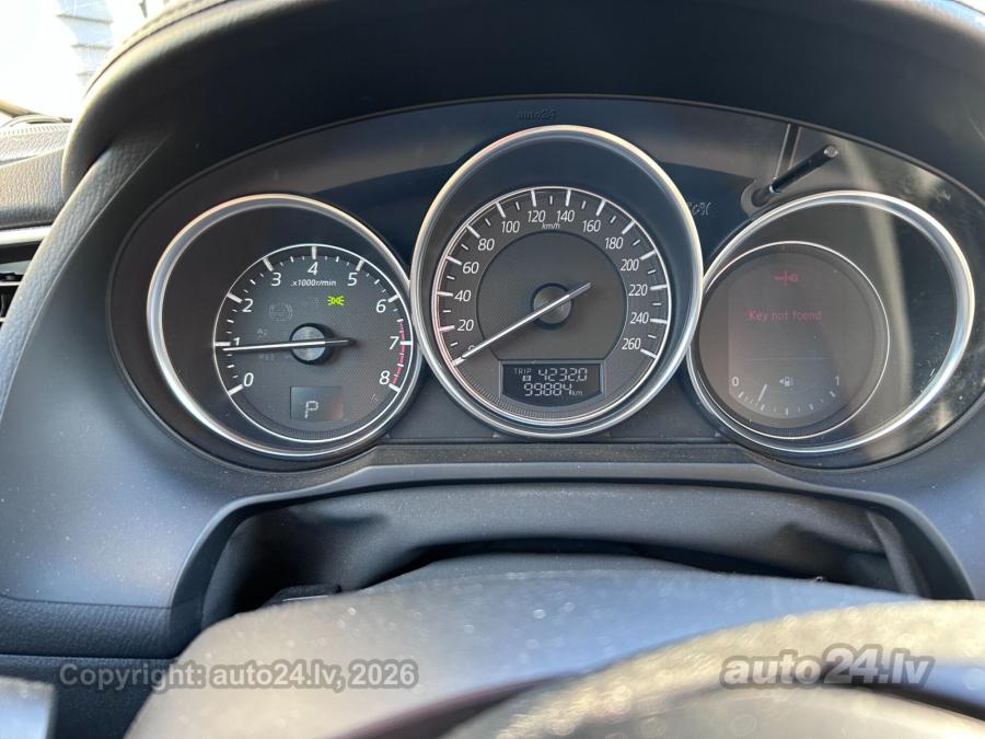 Black Mazda 6 2016 in Tallinn, with an engine capacity of 2.00 L and mileage of 100 thousand km for 12900 €, photo 8 on AUTOMOTO.COM.LV