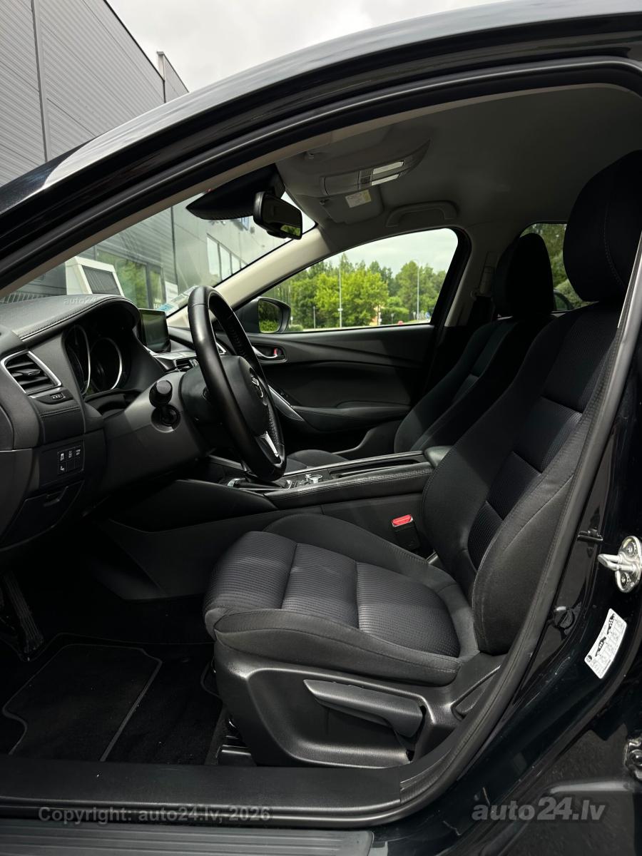 Melns Mazda 6 2016 Viljandi, ar dzinēja tilpumu 2.20 L un nobraukumu 184 tūkst. km par 10990 €, foto 13 vietnē AUTOMOTO.COM.LV