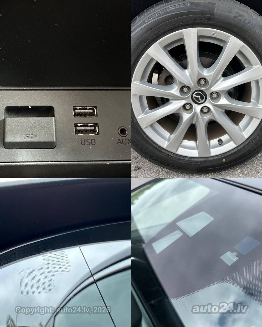 Melns Mazda 6 2016 Viljandi, ar dzinēja tilpumu 2.20 L un nobraukumu 184 tūkst. km par 10990 €, foto 25 vietnē AUTOMOTO.COM.LV