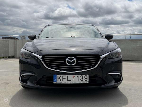 Black Mazda 6 2016 in Vilnius, with an engine capacity of 2.00 L and mileage of 178 thousand km for 11000 €, photo 2 on AUTOMOTO.COM.LV