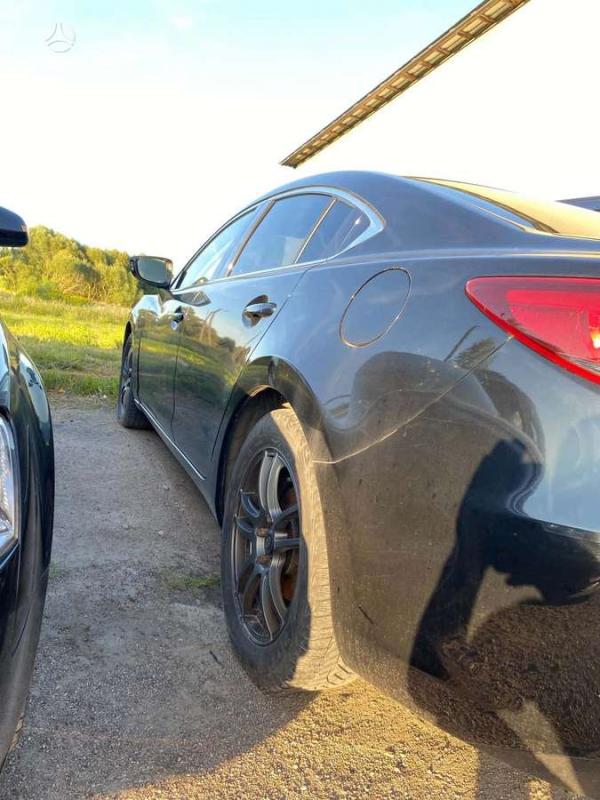 Melns Mazda 6 2016 Alīta, ar dzinēja tilpumu 2.19 L un nobraukumu 320 tūkst. km par 3500 €, foto 3 vietnē AUTOMOTO.COM.LV
