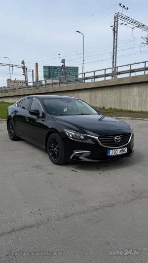 Melns Mazda 6 2017 Tallina, ar dzinēja tilpumu 2.00 L un nobraukumu 91 tūkst. km par 16000 €, foto  vietnē AUTOMOTO.COM.LV