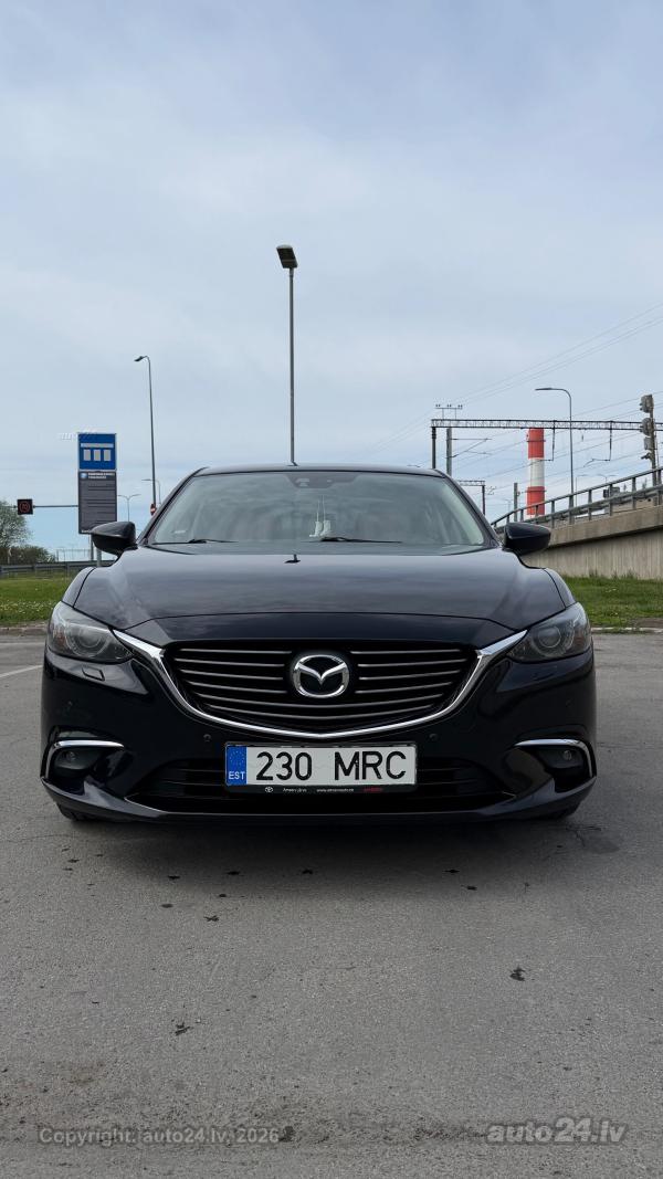 Black Mazda 6 2017 in Tallinn, with an engine capacity of 2.00 L and mileage of 91 thousand km for 16000 €, photo 2 on AUTOMOTO.COM.LV