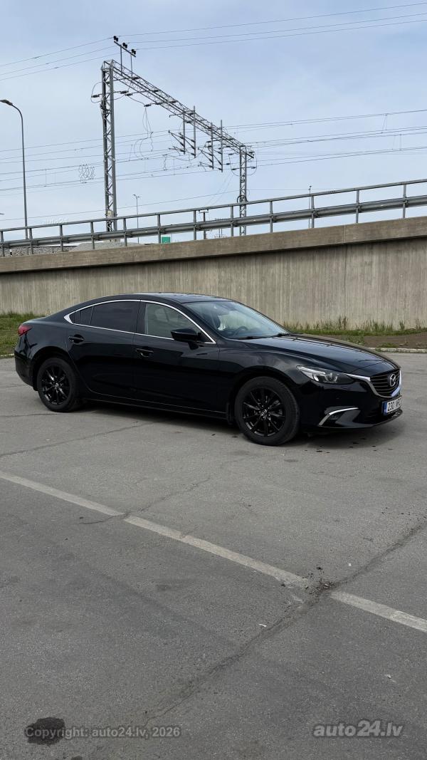 Black Mazda 6 2017 in Tallinn, with an engine capacity of 2.00 L and mileage of 91 thousand km for 16000 €, photo 3 on AUTOMOTO.COM.LV