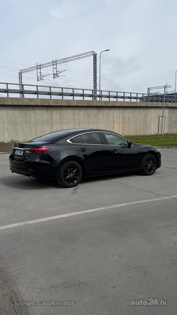 Black Mazda 6 2017 in Tallinn, with an engine capacity of 2.00 L and mileage of 91 thousand km for 16000 €, photo 5 on AUTOMOTO.COM.LV