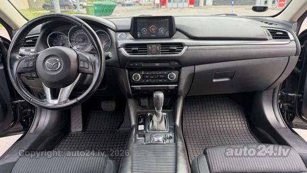 Black Mazda 6 2017 in Tallinn, with an engine capacity of 2.00 L and mileage of 91 thousand km for 16000 €, photo 8 on AUTOMOTO.COM.LV