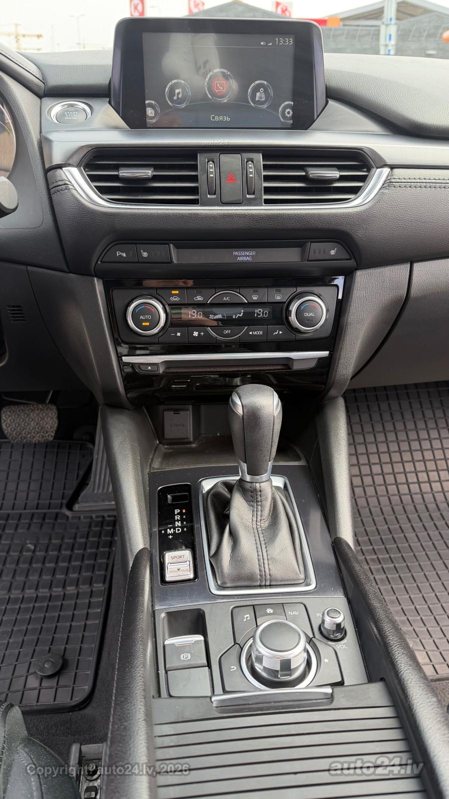 Melns Mazda 6 2017 Tallina, ar dzinēja tilpumu 2.00 L un nobraukumu 91 tūkst. km par 16000 €, foto 10 vietnē AUTOMOTO.COM.LV