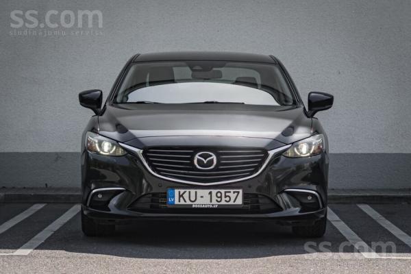 Melns Mazda 6 2017 Rīga, ar dzinēja tilpumu 2.20 L un nobraukumu 211 tūkst. km par 9550 €, foto 2 vietnē AUTOMOTO.COM.LV