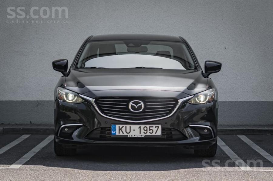 Melns Mazda 6 2017 Rīga, ar dzinēja tilpumu 2.20 L un nobraukumu 211 tūkst. km par 9550 €, foto 3 vietnē AUTOMOTO.COM.LV