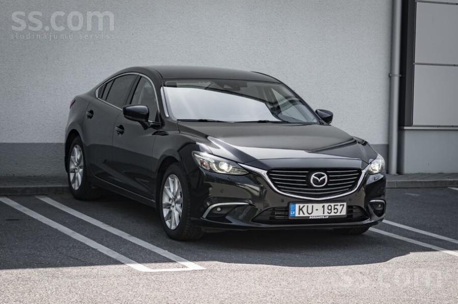 Melns Mazda 6 2017 Rīga, ar dzinēja tilpumu 2.20 L un nobraukumu 211 tūkst. km par 9550 €, foto 4 vietnē AUTOMOTO.COM.LV