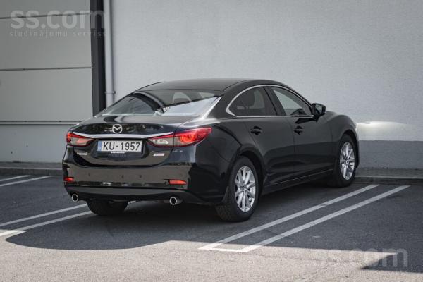 Melns Mazda 6 2017 Rīga, ar dzinēja tilpumu 2.20 L un nobraukumu 211 tūkst. km par 9550 €, foto 4 vietnē AUTOMOTO.COM.LV