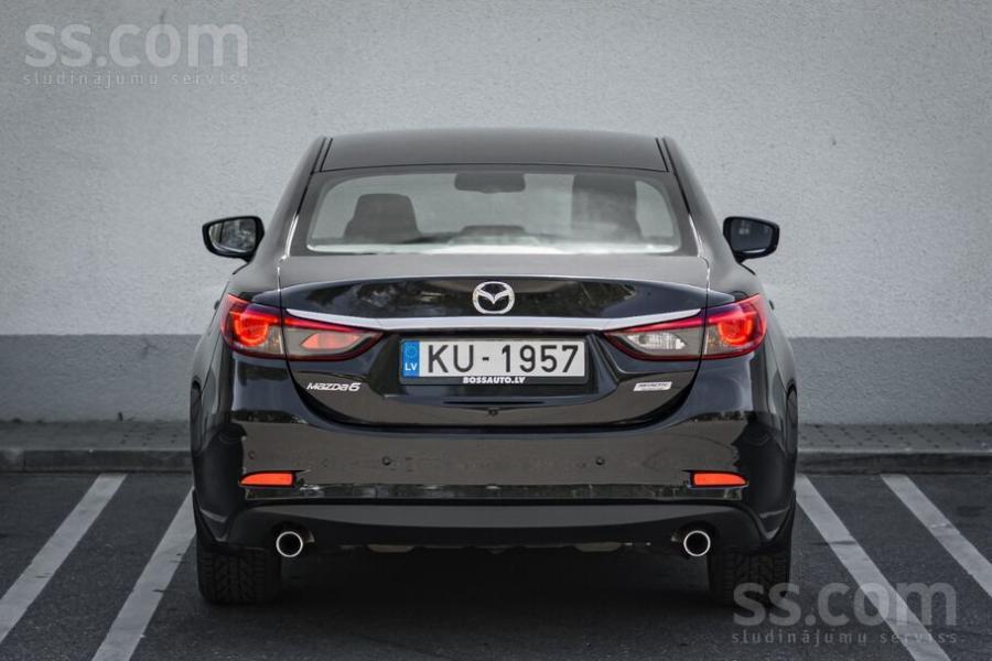 Melns Mazda 6 2017 Rīga, ar dzinēja tilpumu 2.20 L un nobraukumu 211 tūkst. km par 9550 €, foto 6 vietnē AUTOMOTO.COM.LV