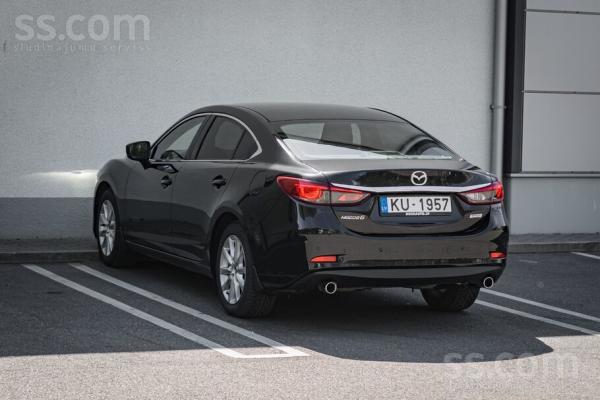 Melns Mazda 6 2017 Rīga, ar dzinēja tilpumu 2.20 L un nobraukumu 211 tūkst. km par 9550 €, foto 6 vietnē AUTOMOTO.COM.LV