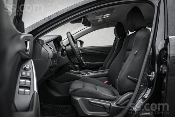 Melns Mazda 6 2017 Rīga, ar dzinēja tilpumu 2.20 L un nobraukumu 211 tūkst. km par 9550 €, foto 8 vietnē AUTOMOTO.COM.LV