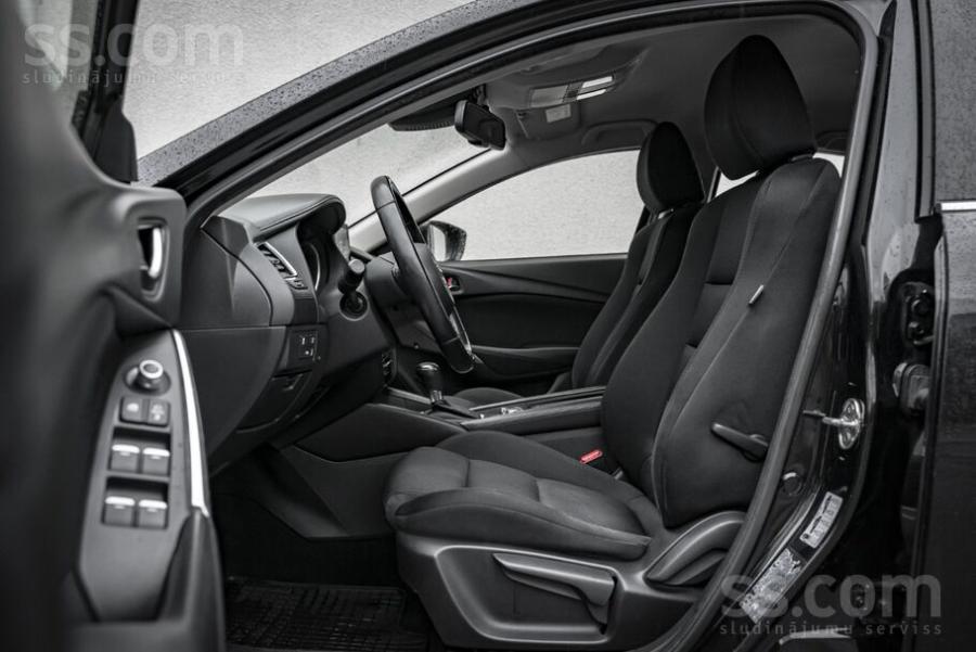 Melns Mazda 6 2017 Rīga, ar dzinēja tilpumu 2.20 L un nobraukumu 211 tūkst. km par 9550 €, foto 9 vietnē AUTOMOTO.COM.LV