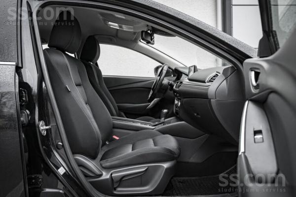 Melns Mazda 6 2017 Rīga, ar dzinēja tilpumu 2.20 L un nobraukumu 211 tūkst. km par 9550 €, foto 9 vietnē AUTOMOTO.COM.LV