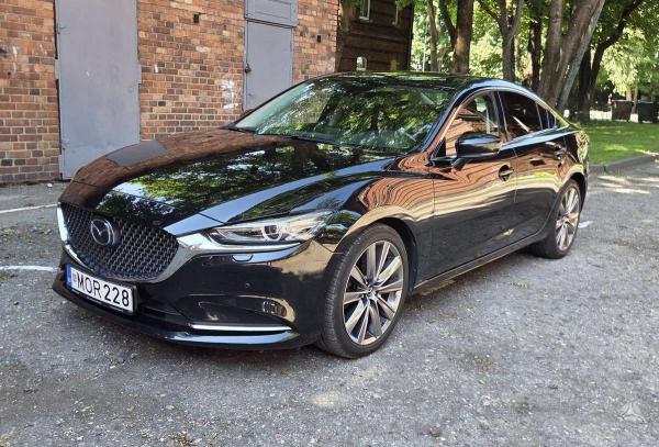 Melns Mazda 6 2020 Klaipėda, ar dzinēja tilpumu 2.19 L un nobraukumu 123 tūkst. km par 17800 €, foto 6 vietnē AUTOMOTO.COM.LV