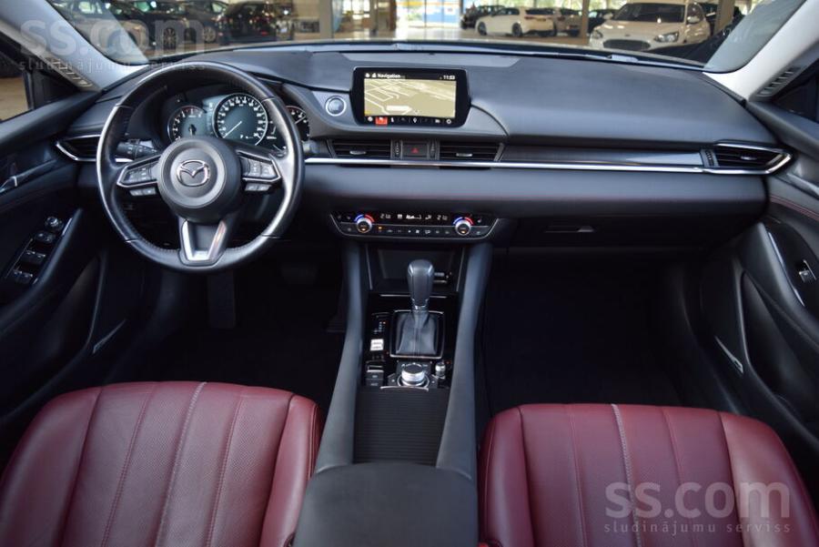 Melns Mazda 6 2023 Rīga, ar dzinēja tilpumu 2.50 L un nobraukumu 39 tūkst. km par 25900 €, foto 5 vietnē AUTOMOTO.COM.LV