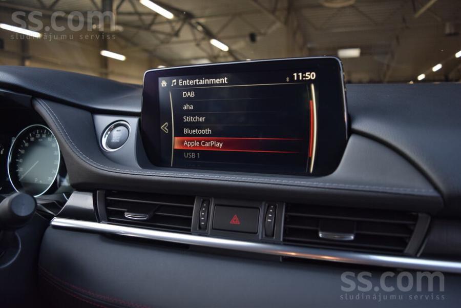 Melns Mazda 6 2023 Rīga, ar dzinēja tilpumu 2.50 L un nobraukumu 39 tūkst. km par 25900 €, foto 8 vietnē AUTOMOTO.COM.LV
