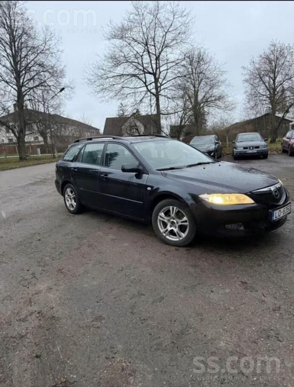 Melns Mazda 6 2005 Talsi, ar dzinēja tilpumu 2.00 L un nobraukumu 283 tūkst. km par 900 €, foto 3 vietnē AUTOMOTO.COM.LV