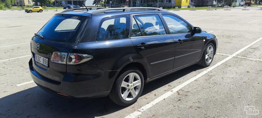 Black Mazda 6 2006 in Vilnius, with an engine capacity of 2.00 L and mileage of 305 thousand km for 600 €, photo 3 on AUTOMOTO.COM.LV