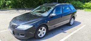 Black Mazda 6 2006 in Vilnius, with an engine capacity of 2.00 L and mileage of 305 thousand km for 600 €, photo 4 on AUTOMOTO.COM.LV