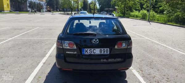 Melns Mazda 6 2006 Viļņa, ar dzinēja tilpumu 2.00 L un nobraukumu 305 tūkst. km par 600 €, foto 6 vietnē AUTOMOTO.COM.LV