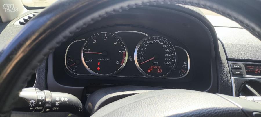 Black Mazda 6 2006 in Vilnius, with an engine capacity of 2.00 L and mileage of 305 thousand km for 600 €, photo 14 on AUTOMOTO.COM.LV