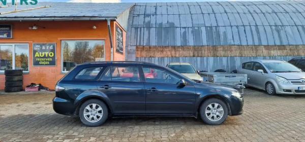 Black Mazda 6 2006 in Valmiera, with an engine capacity of 2.30 L and mileage of 235 thousand km for 1100 €, photo 2 on AUTOMOTO.COM.LV