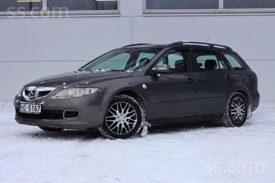 Melns Mazda 6 2007 Rīga, ar dzinēja tilpumu 2.00 L un nobraukumu 0 tūkst. km par 1195 €, foto 1 vietnē AUTOMOTO.COM.LV