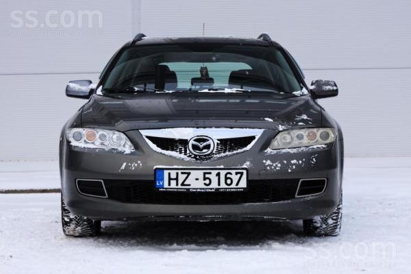 Black Mazda 6 2007 in Riga, with an engine capacity of 2.00 L and mileage of 0 thousand km for 1195 €, photo 4 on AUTOMOTO.COM.LV